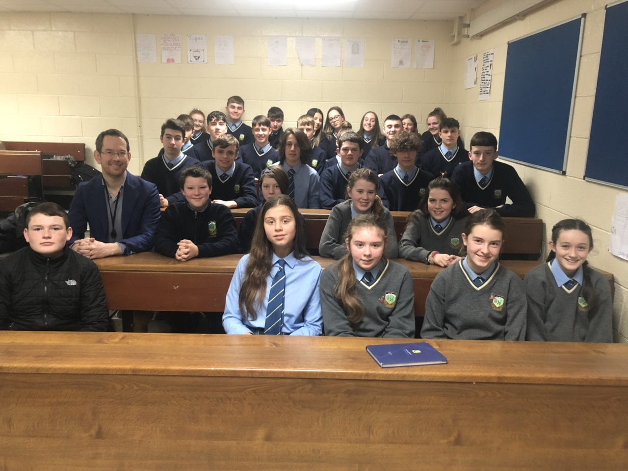 Cllr. William Priestley visits our Green Schools Committee | St. Mac Dara's